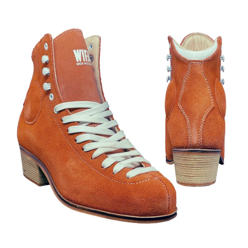 WIFA Street Suede Boots Orange - Skate Society