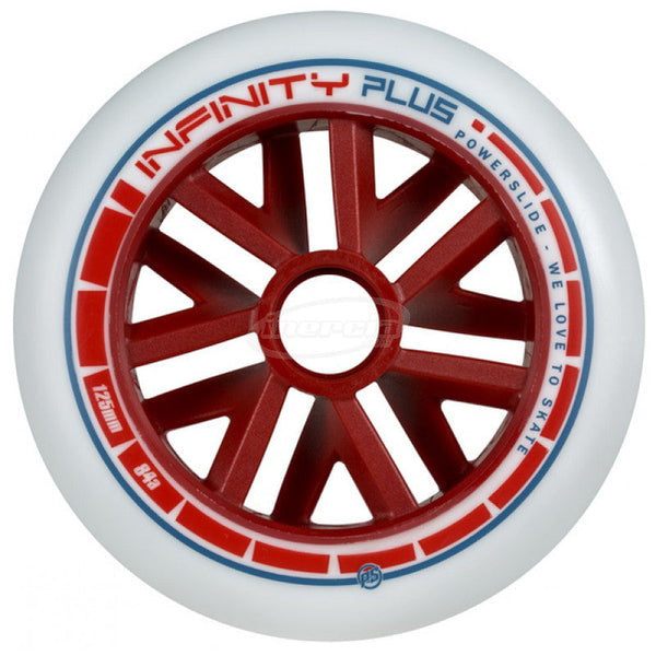 Powerslide Infinity Wheels 125mm 84A 6 Pack - Skate Society