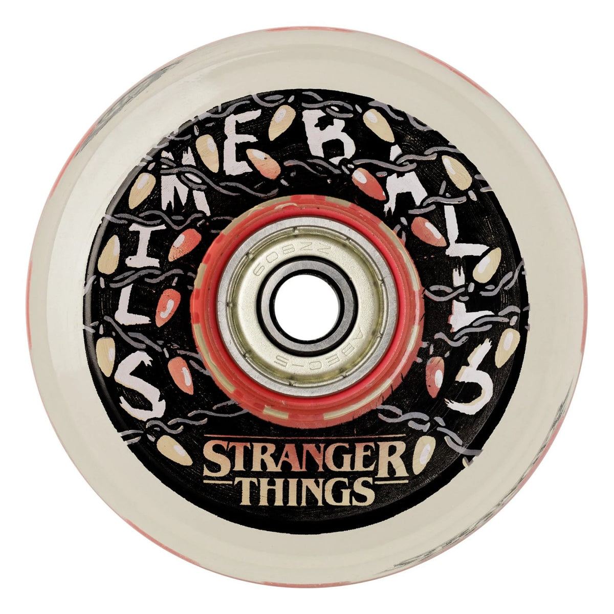 Slime Balls x Stranger Things Light Ups 78a OG Slime Red 66mm - Skate ...