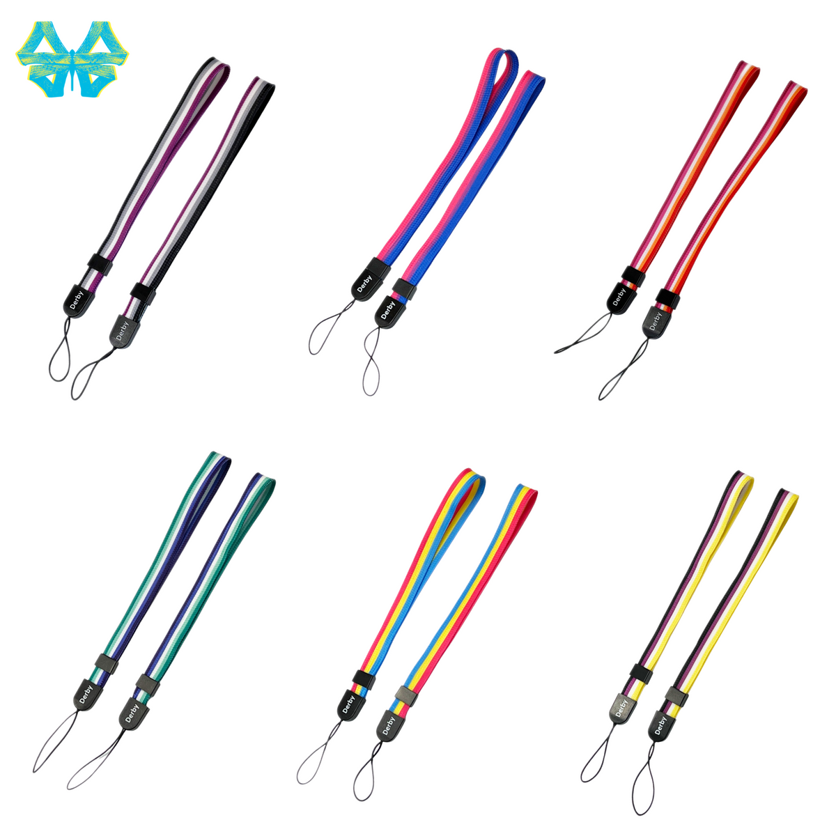 Derby Laces Hand Lanyard - Skate Society