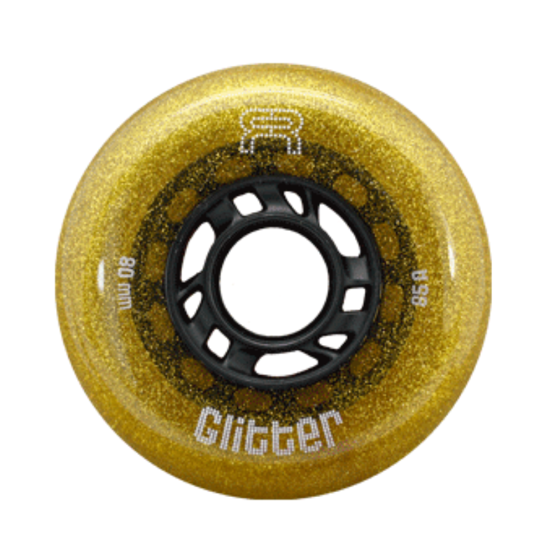 FR Glitter Inline Wheels 76mm Each - Skate Society