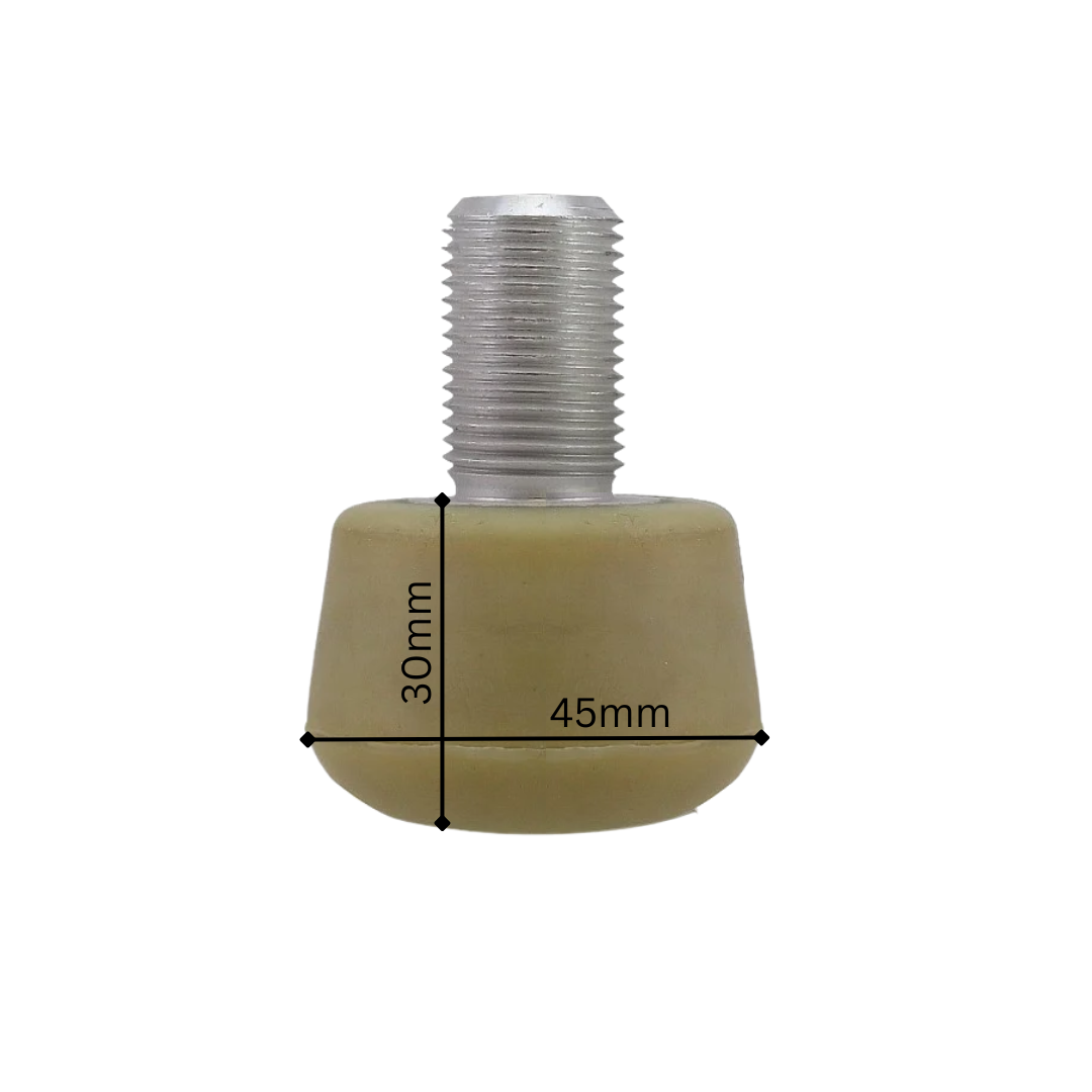 Snow White Toe Stops - Skate Society