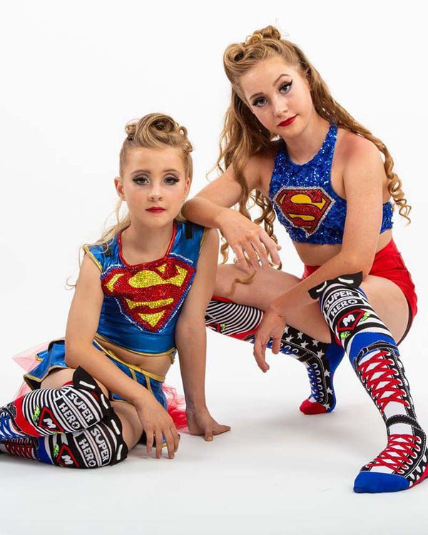 MadMia Superhero Socks - Skate Society