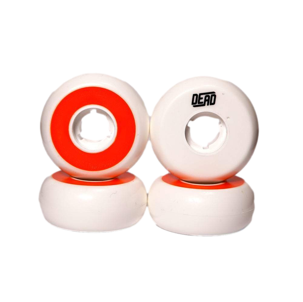 Dead Wheels White 58mm - Skate Society
