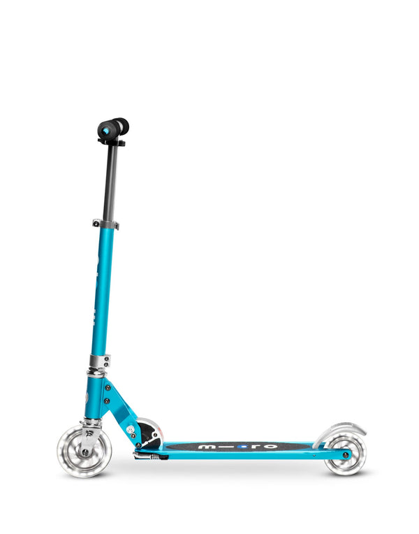 Micro Sprite Kids LED Scooter - Ocean Blue - Skate Society